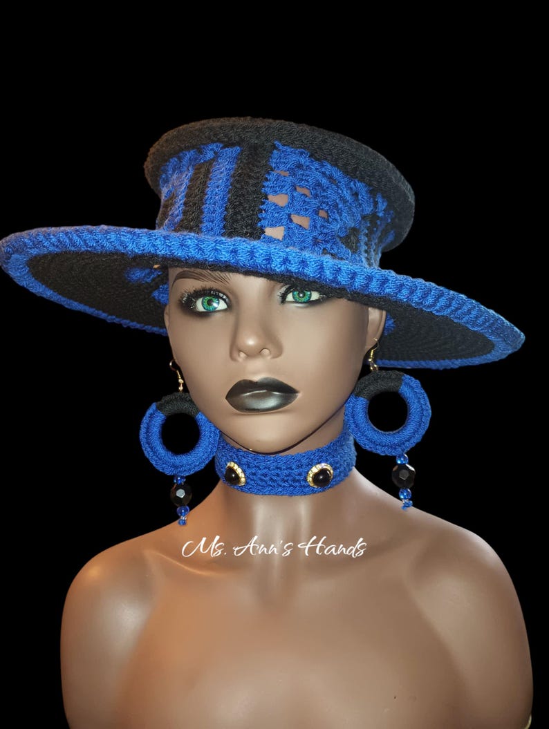 3 Alternate Styles Granny Square Top Hat (3 in 1 Pattern) (PATTERN ONLY ...