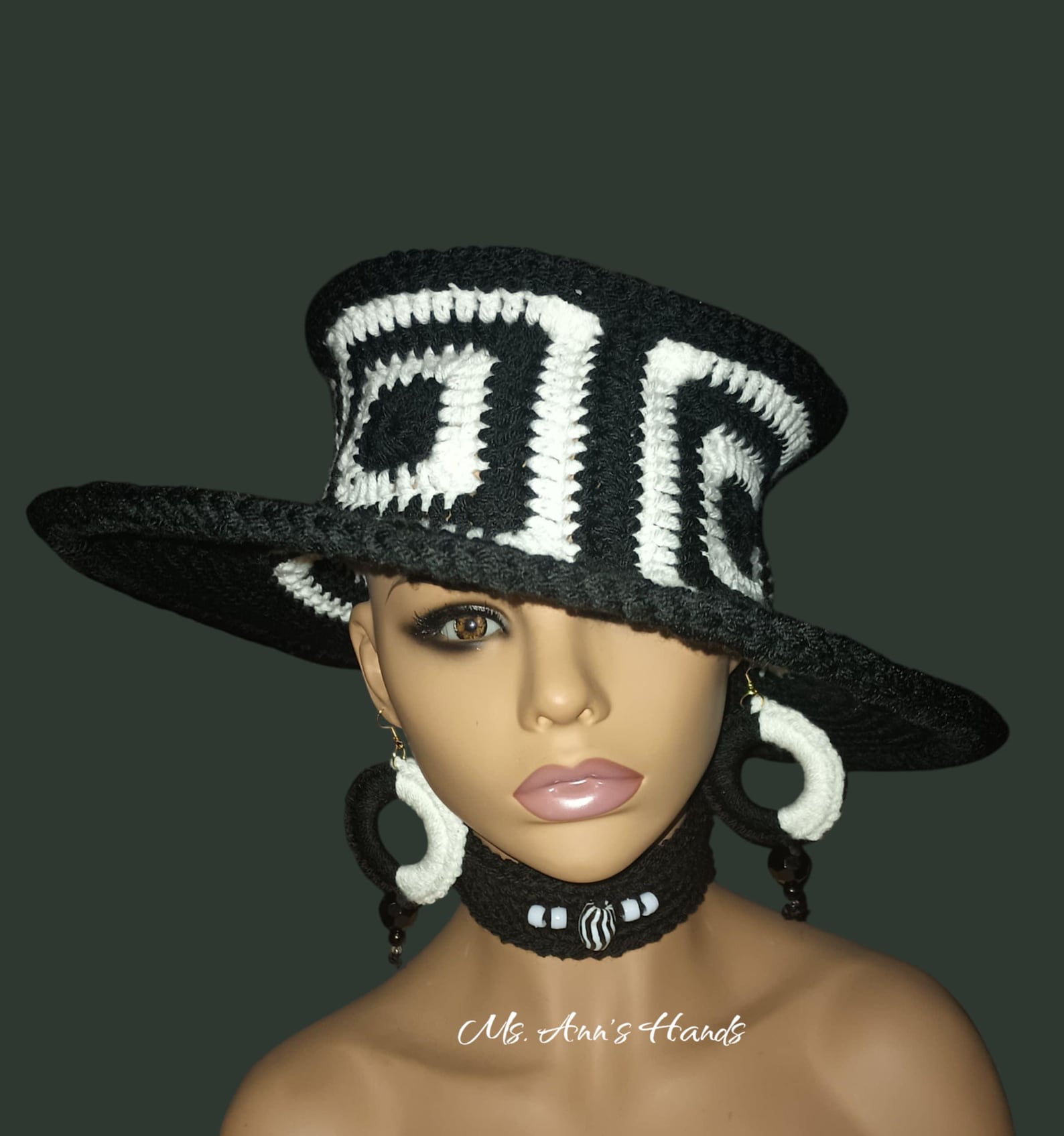 3 Alternate Styles Granny Square Top Hat (3 in 1 Pattern) (PATTERN ONLY ...