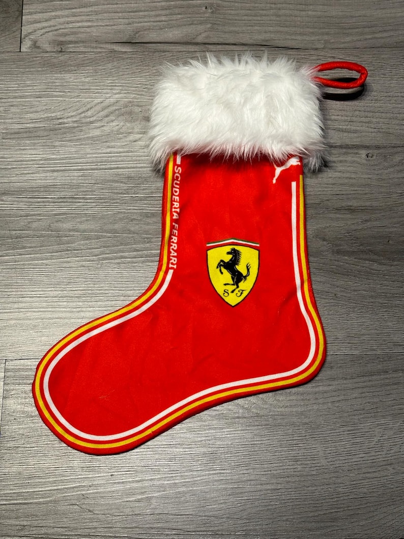 F1 Ferrari 2024 Christmas Stocking - Etsy