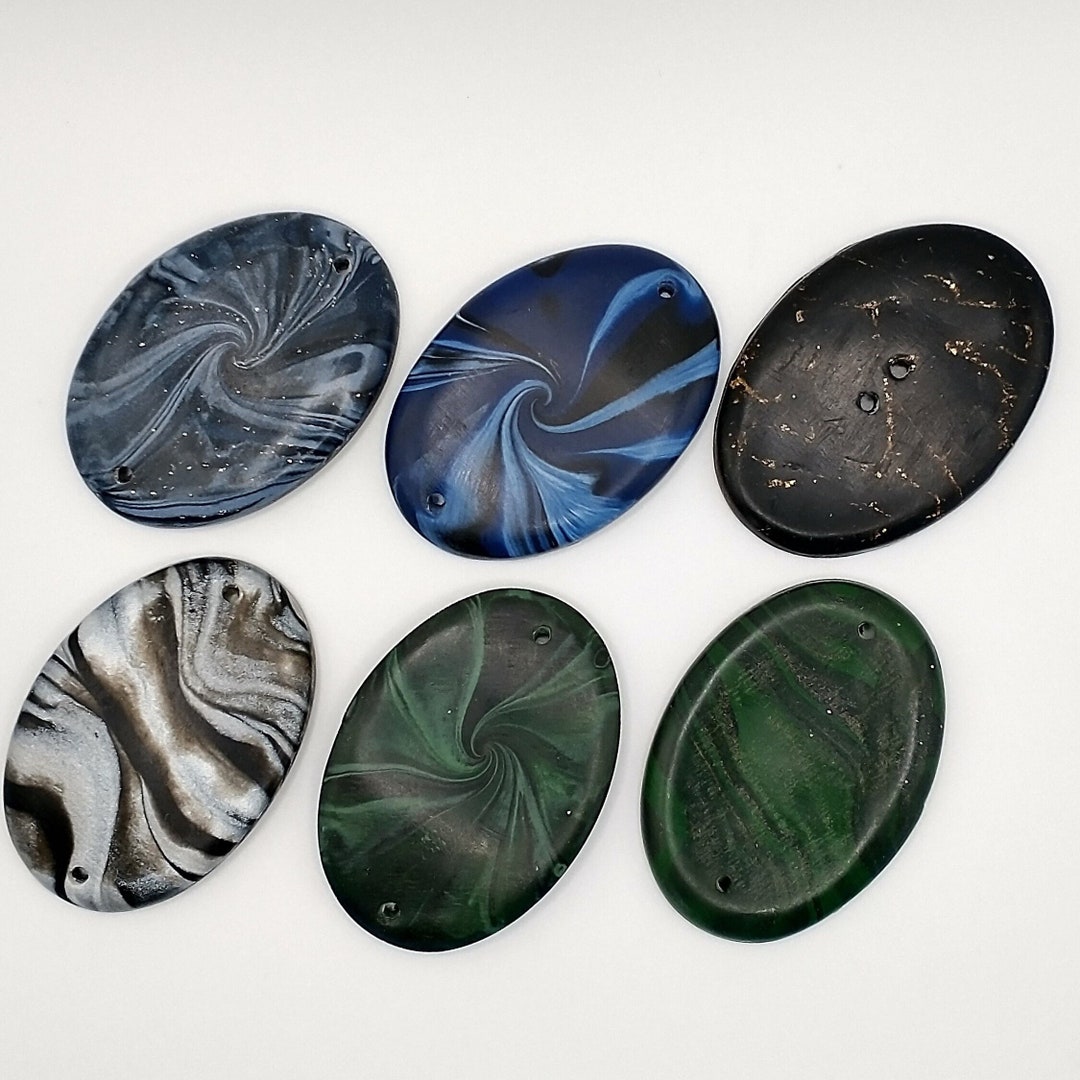 Oval 2 Inch Buttons, Large Handmade Buttons, Artisan Buttons - Etsy