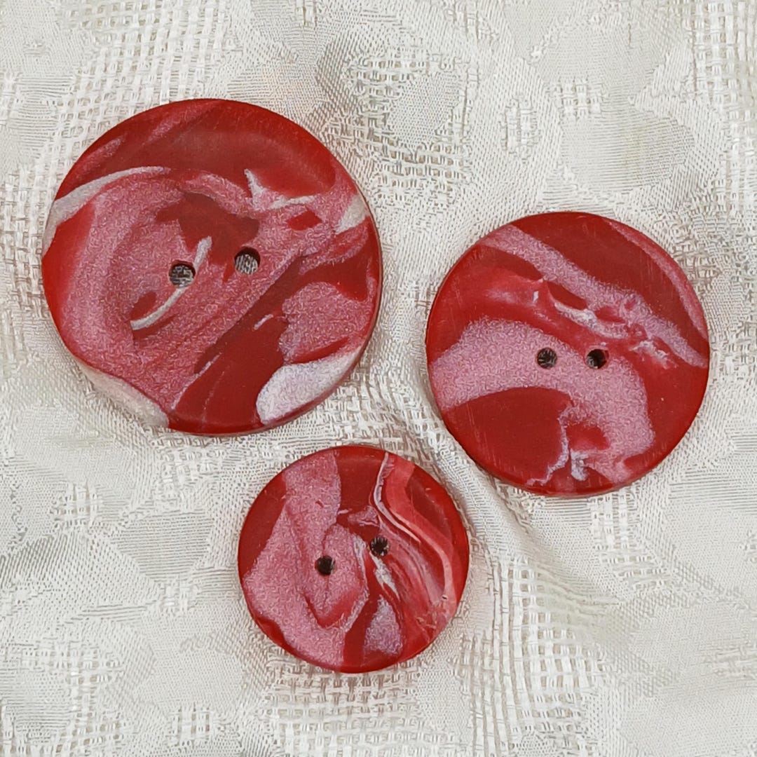 1 1/2 Inch Button, 1 1/4 Inch, 1 Inch Button, Large Handmade Buttons ...