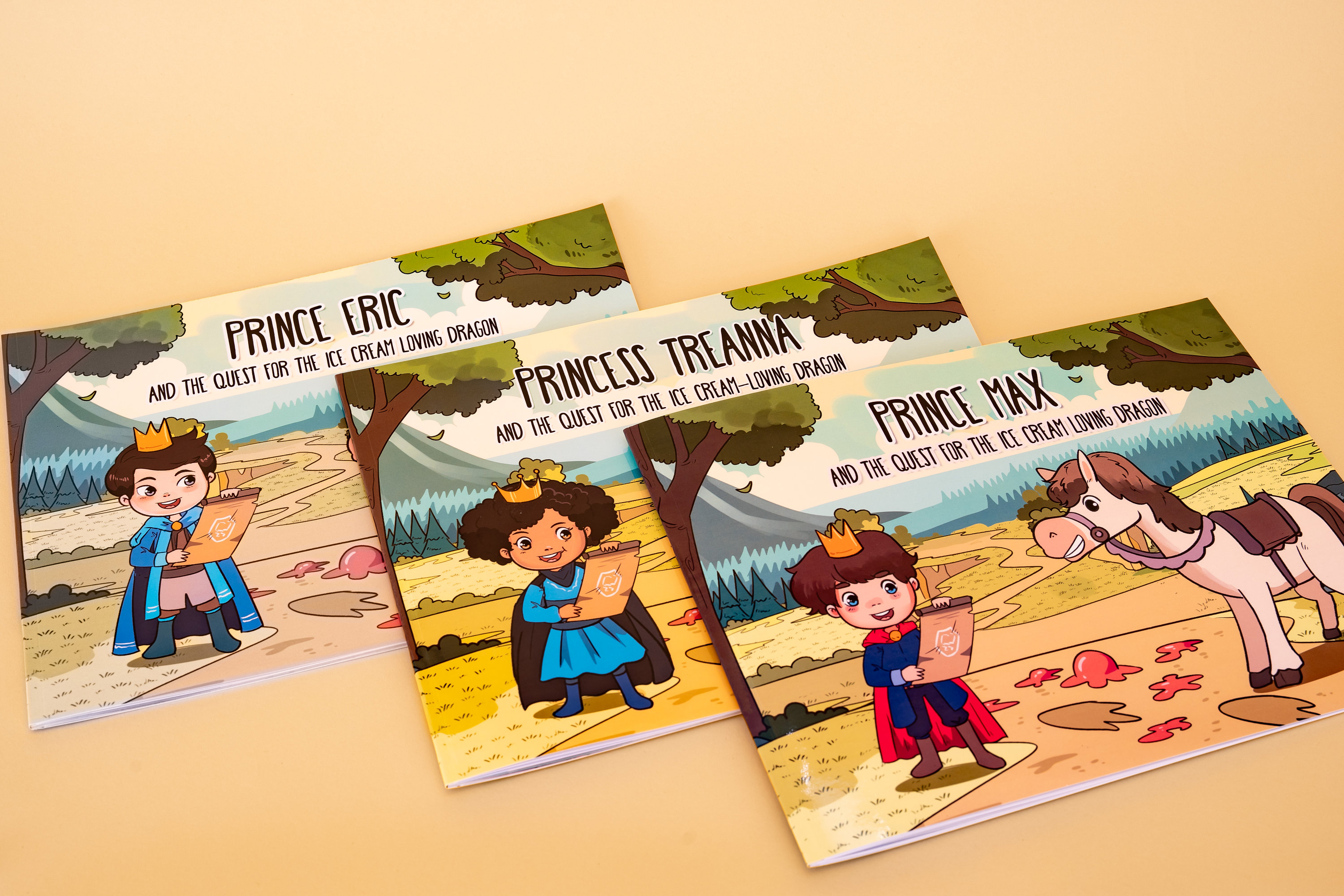 Personalized Story Book With Crochet Dragon Plush, Custom Adventure ...