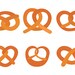Pretzel Doodle Set - Digital Download - Etsy