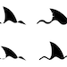 Shark Fin Doodle Set - Digital Download - Etsy