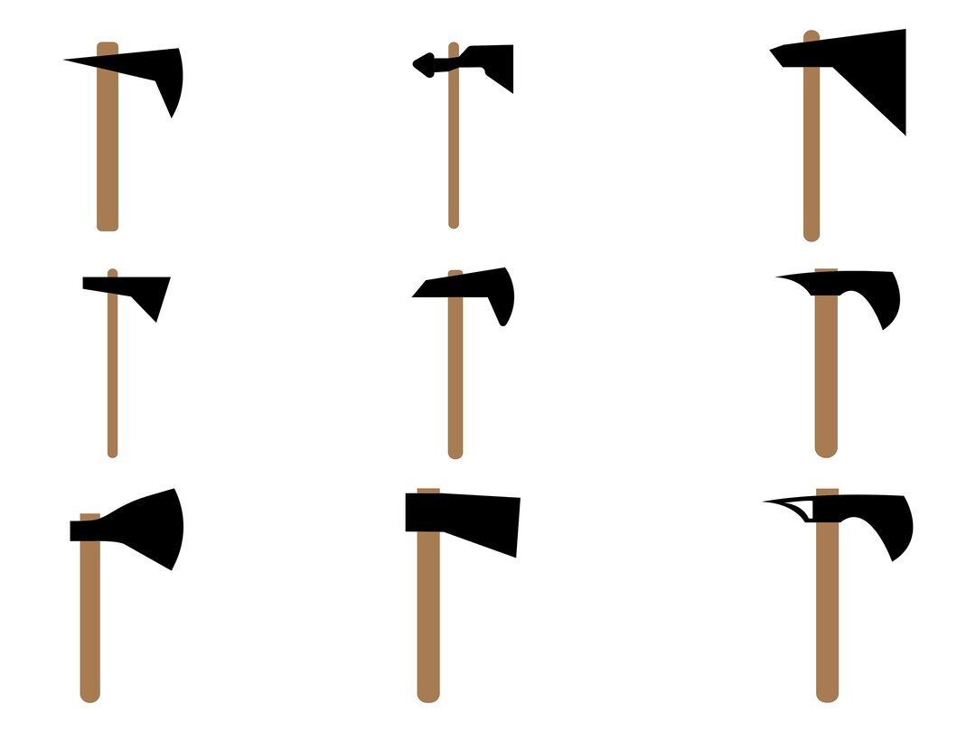 Hand-drawn Tomahawk Icon Set - Digital Download - Etsy