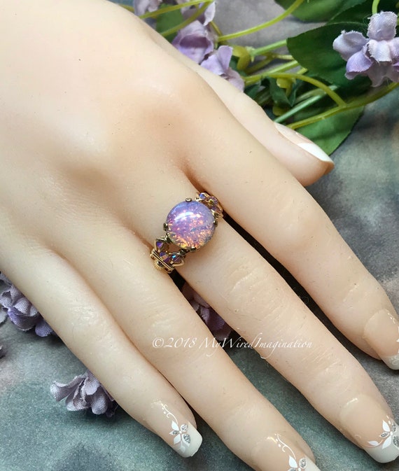 Pink Fire Opal Jewelry
