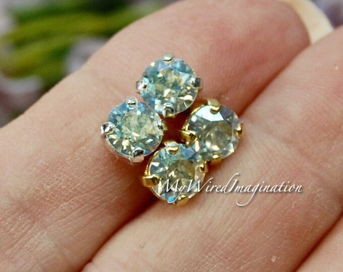 Crystal Moonlight, Swarovski Crystal, 29ss 6mm Crystal Chaton ...