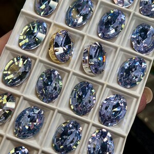Alexandrite Color Change 1 Piece Vintage Swarovski, 18x13mm Oval 4106 ...