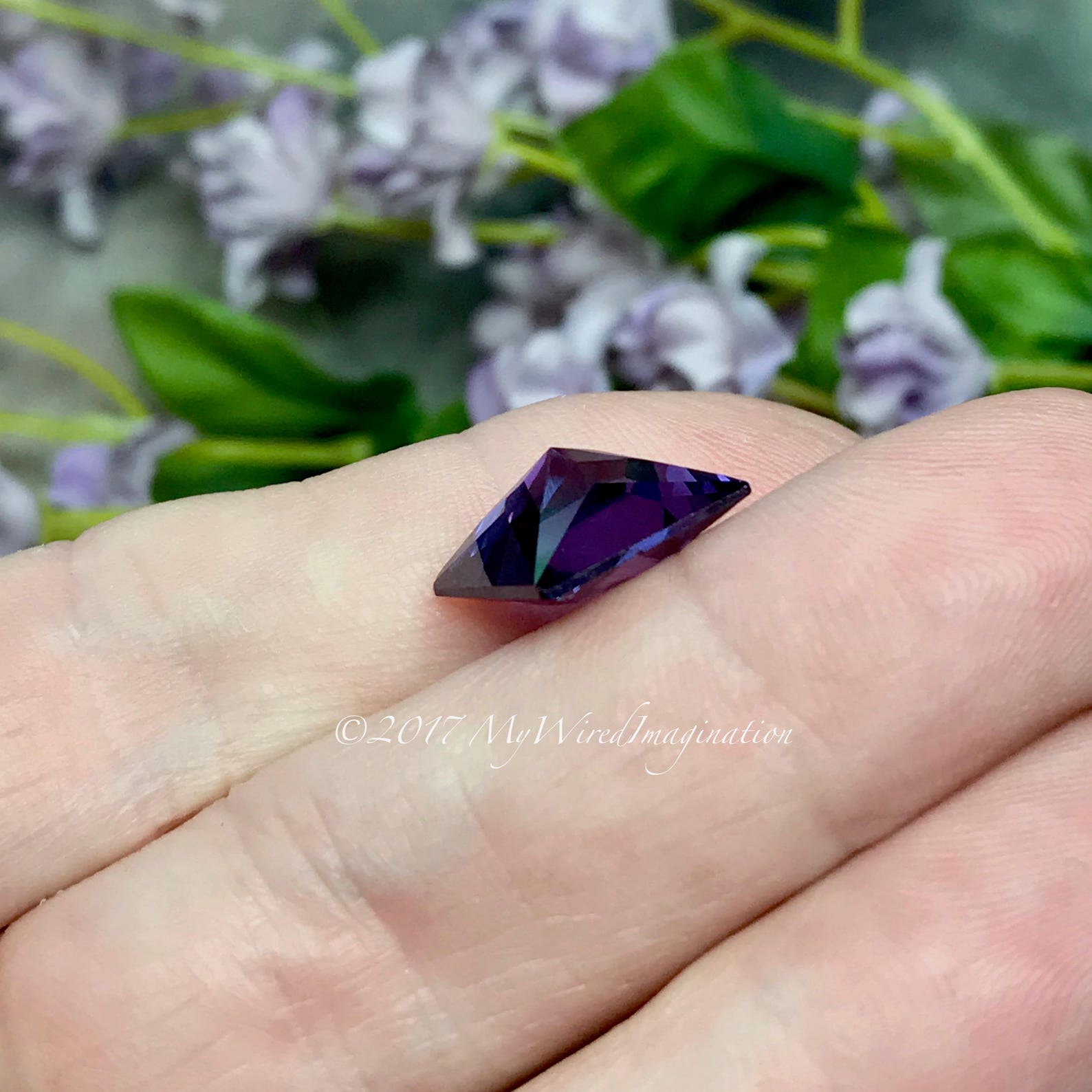 Faceted Alexandrite 12 X 12mm Square Loose Color Change - Etsy