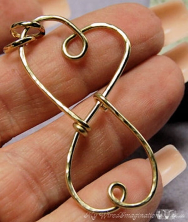 Wire Wrap Jewelry Tutorial: Charm Holder Pendant Step-by-step (PDF ...
