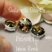Peacock Eye Rivoli 1122 Sew on Swarovski Crystal, 14mm With Prong ...