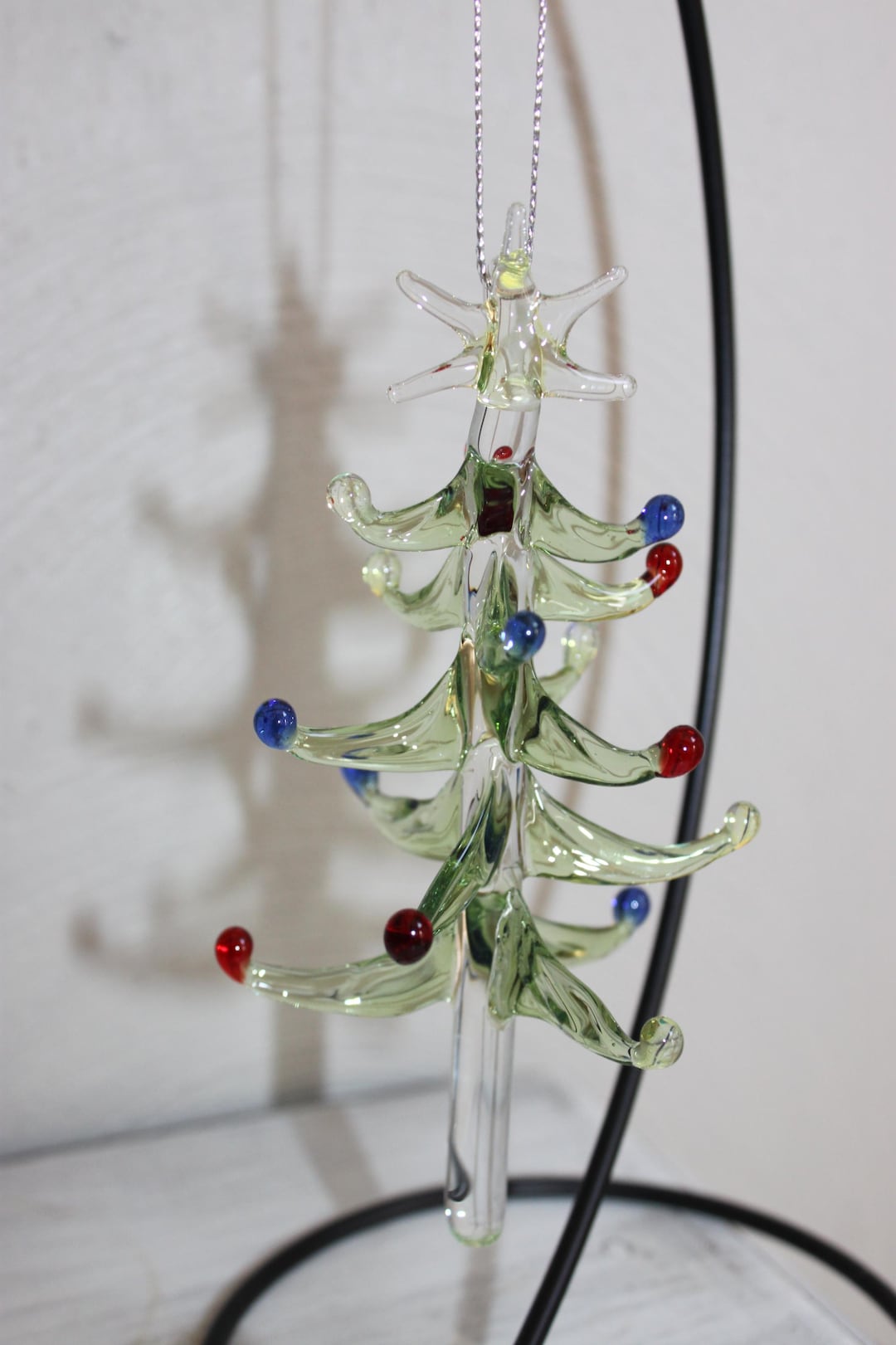 Hand Blown Glass Tree Ornament, Ready to Ship - Etsy