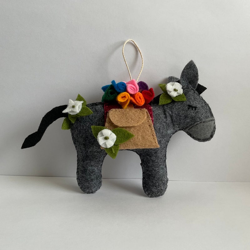 Donkey Ornament - Etsy