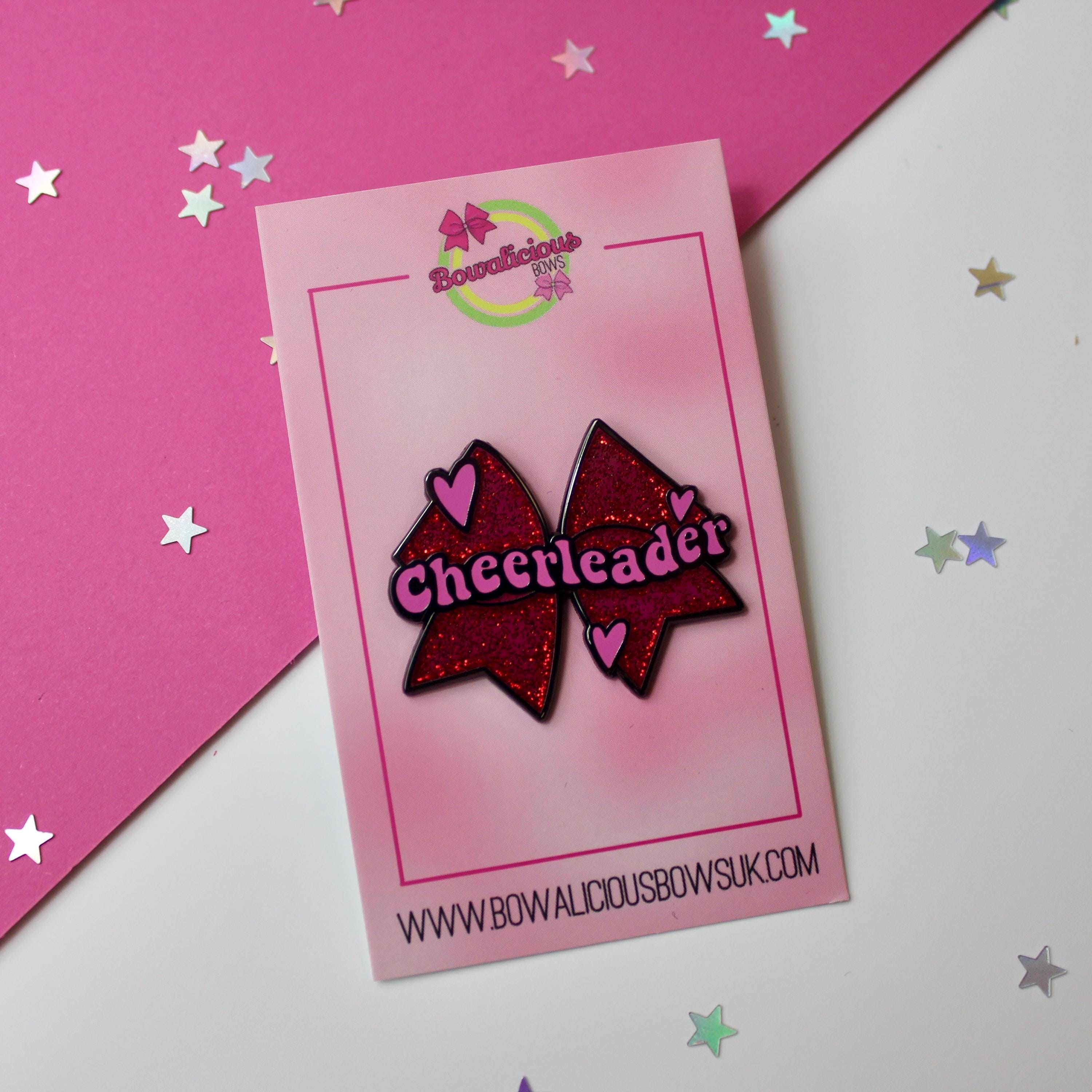 Cheerleader Enamel Pin - Etsy