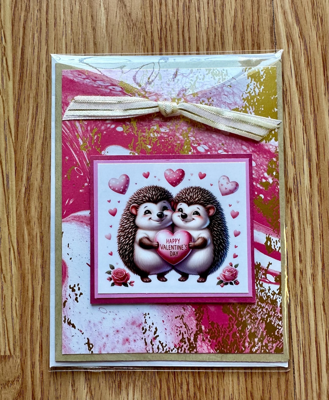 Hedgehogs Cute Valentines Day Cards Couple Teacup Hearts Chocolate ...