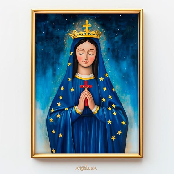Our Lady of Pontmain - Etsy