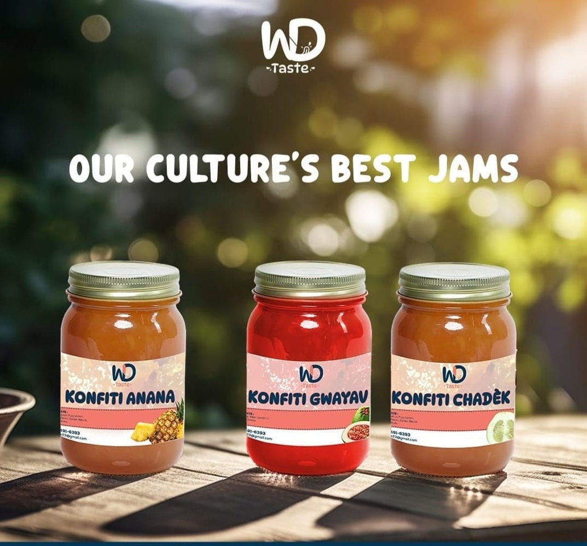 Traditional Haitian Konfiti, Caribbean Fruit Preserve, Exotic Jam for ...