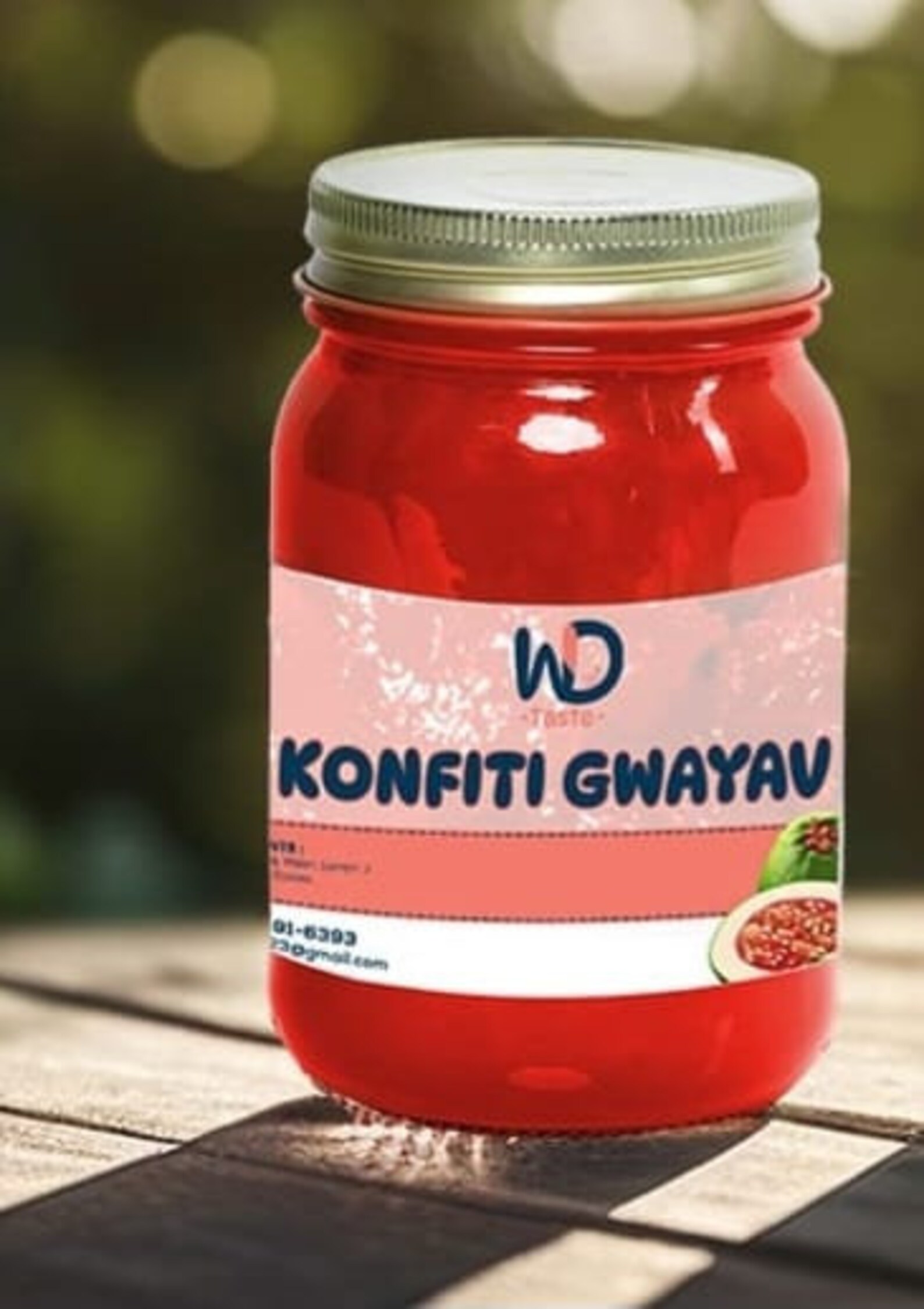 Traditional Haitian Konfiti, Caribbean Fruit Preserve, Exotic Jam for ...