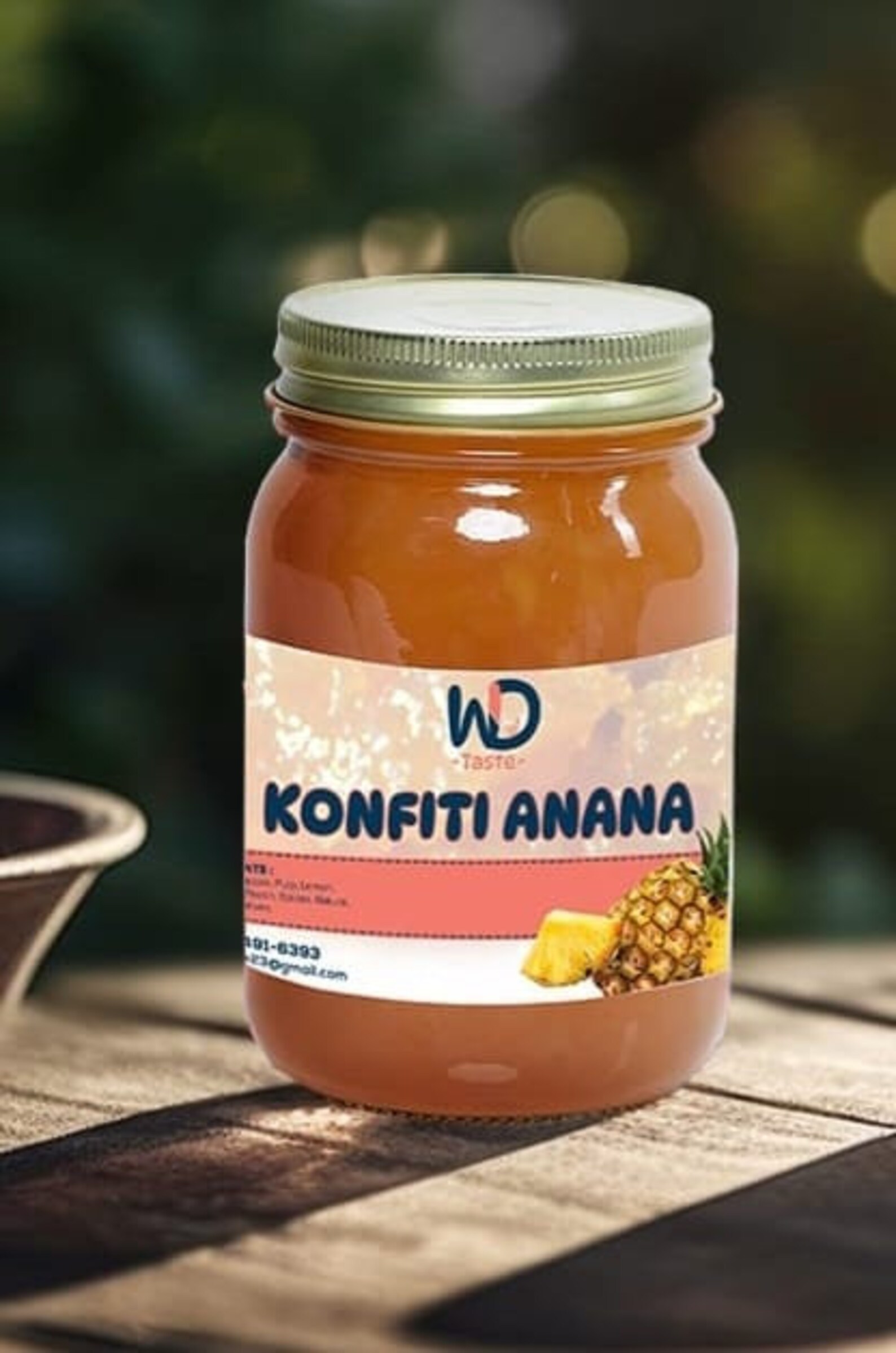 Traditional Haitian Konfiti, Caribbean Fruit Preserve, Exotic Jam for ...