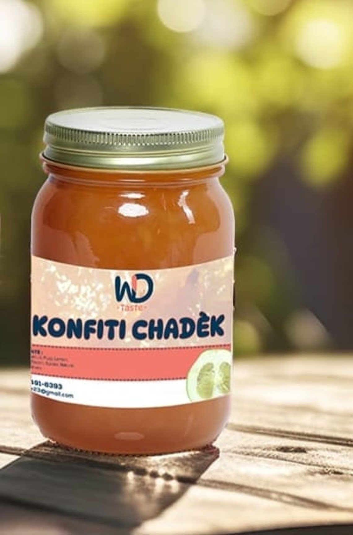 Traditional Haitian Konfiti, Caribbean Fruit Preserve, Exotic Jam for ...