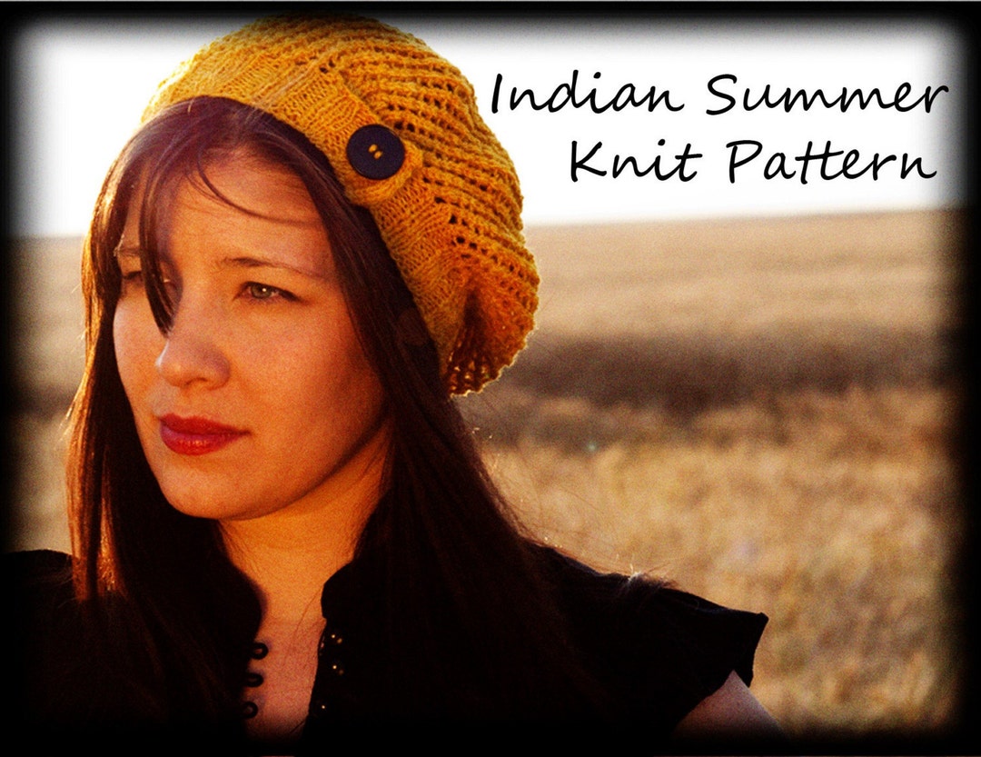 Indian Summer Knit Pattern PDF - Etsy