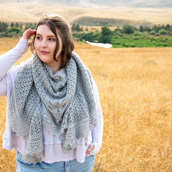Flower Shawl - Etsy