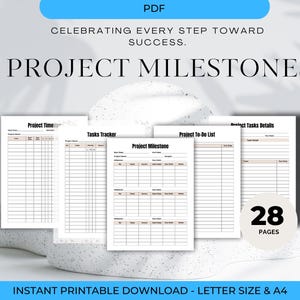 2025 Project Planner, Business Planner, 2025 Finance Planner, Project ...