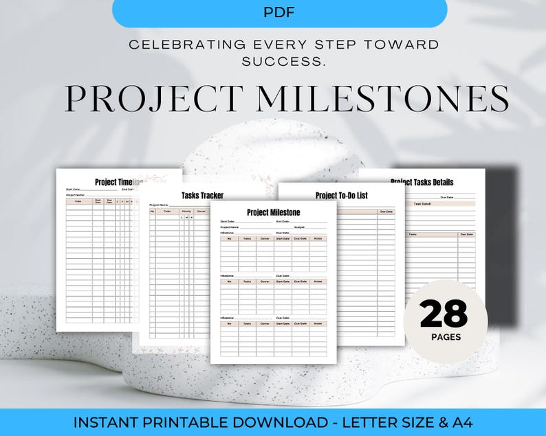 2025 Project Planner, Business Planner, 2025 Finance Planner, Project ...