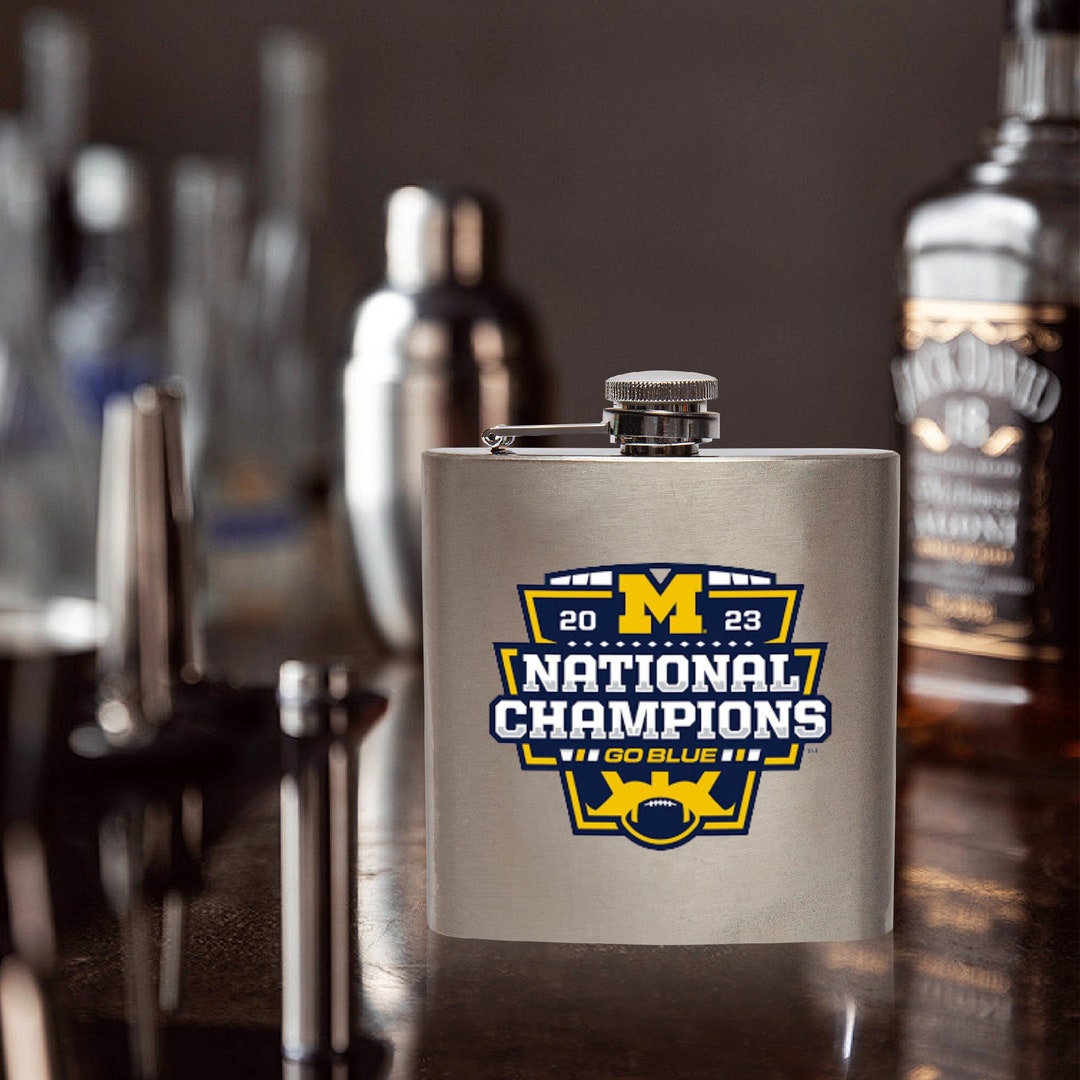U of M National Champions 6oz Stainless Steel Hip Flask - Etsy