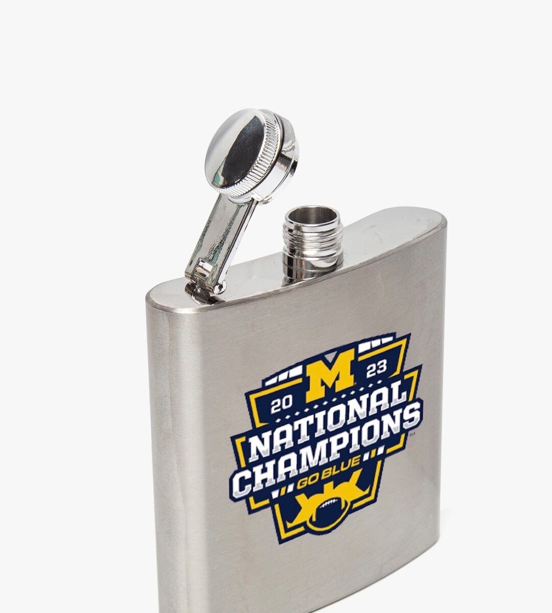 Michigan National Champions Flask - Etsy