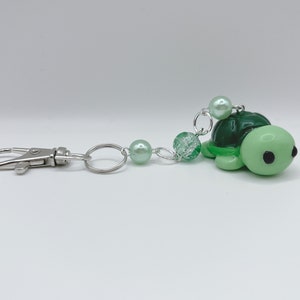 Cute Turtle | Handmade Polymer Clay Keychain - Etsy