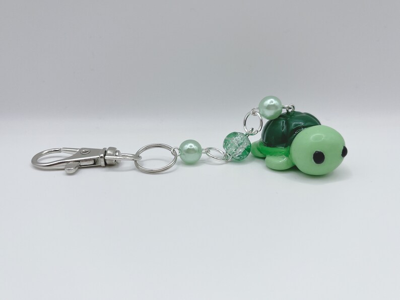 Cute Turtle | Handmade Polymer Clay Keychain - Etsy
