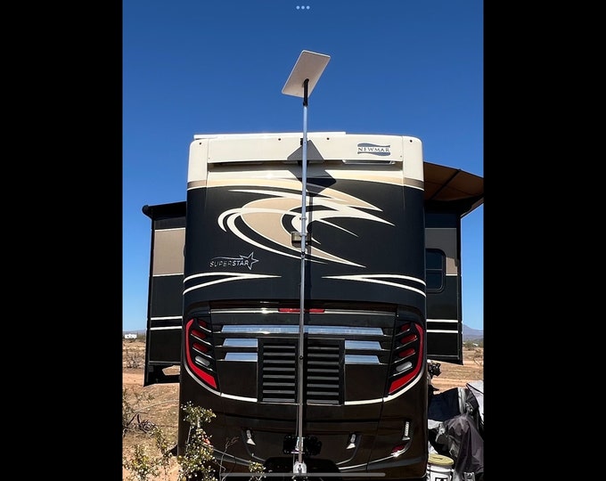 Rv Starlink Mount Starlink Mounts Telescoping Aluminum Pole RV Mount ...