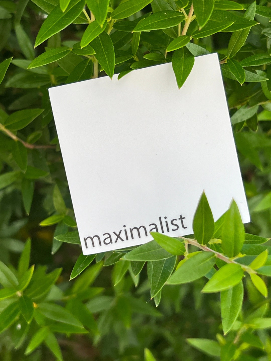 Maximalist Sticker Waterproof Laptop Decal Scrapbooking Laminated Die ...