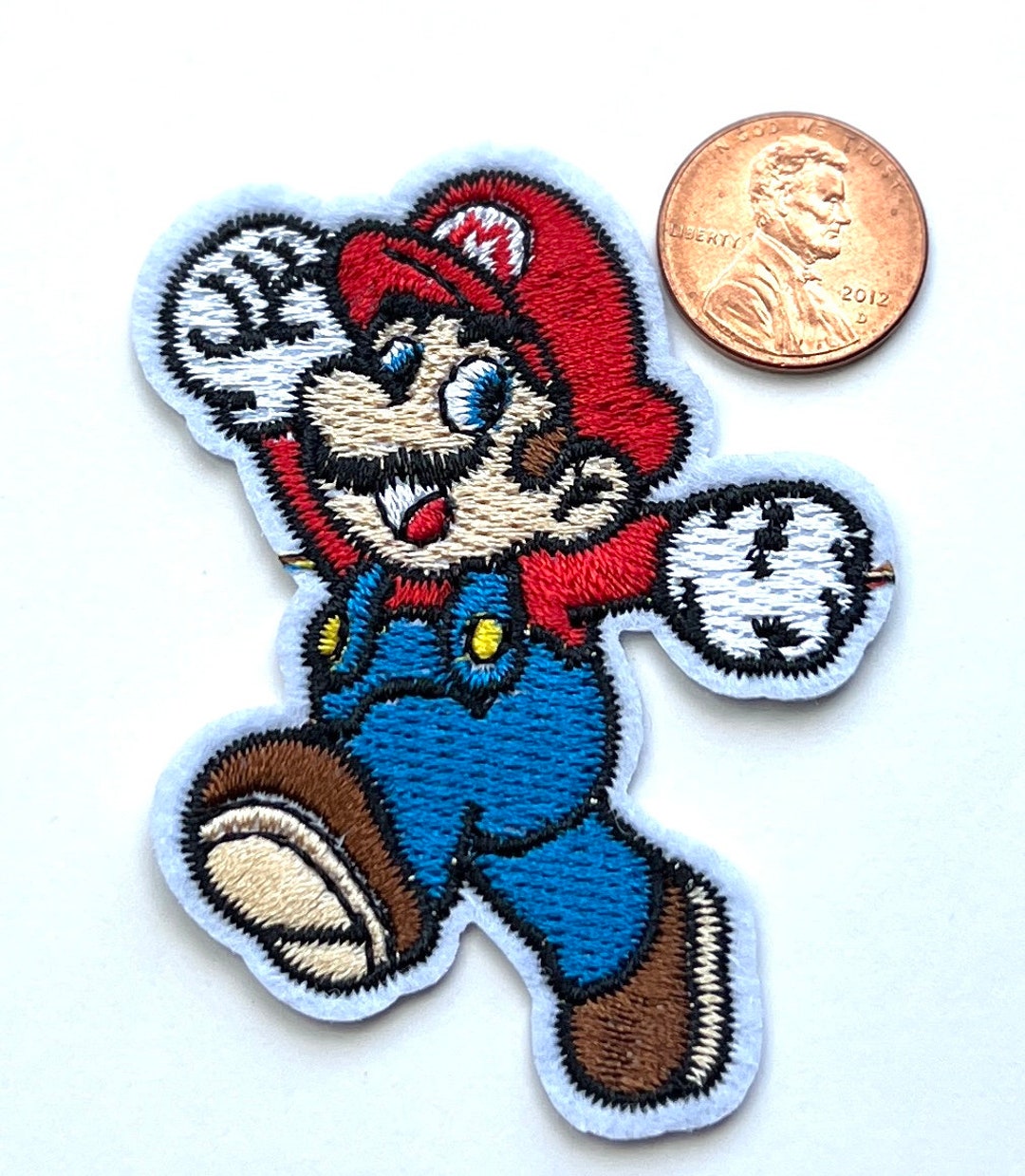 Super Mario Patch Mario Game Emblem Appliqué Nintendo Mario Game ...