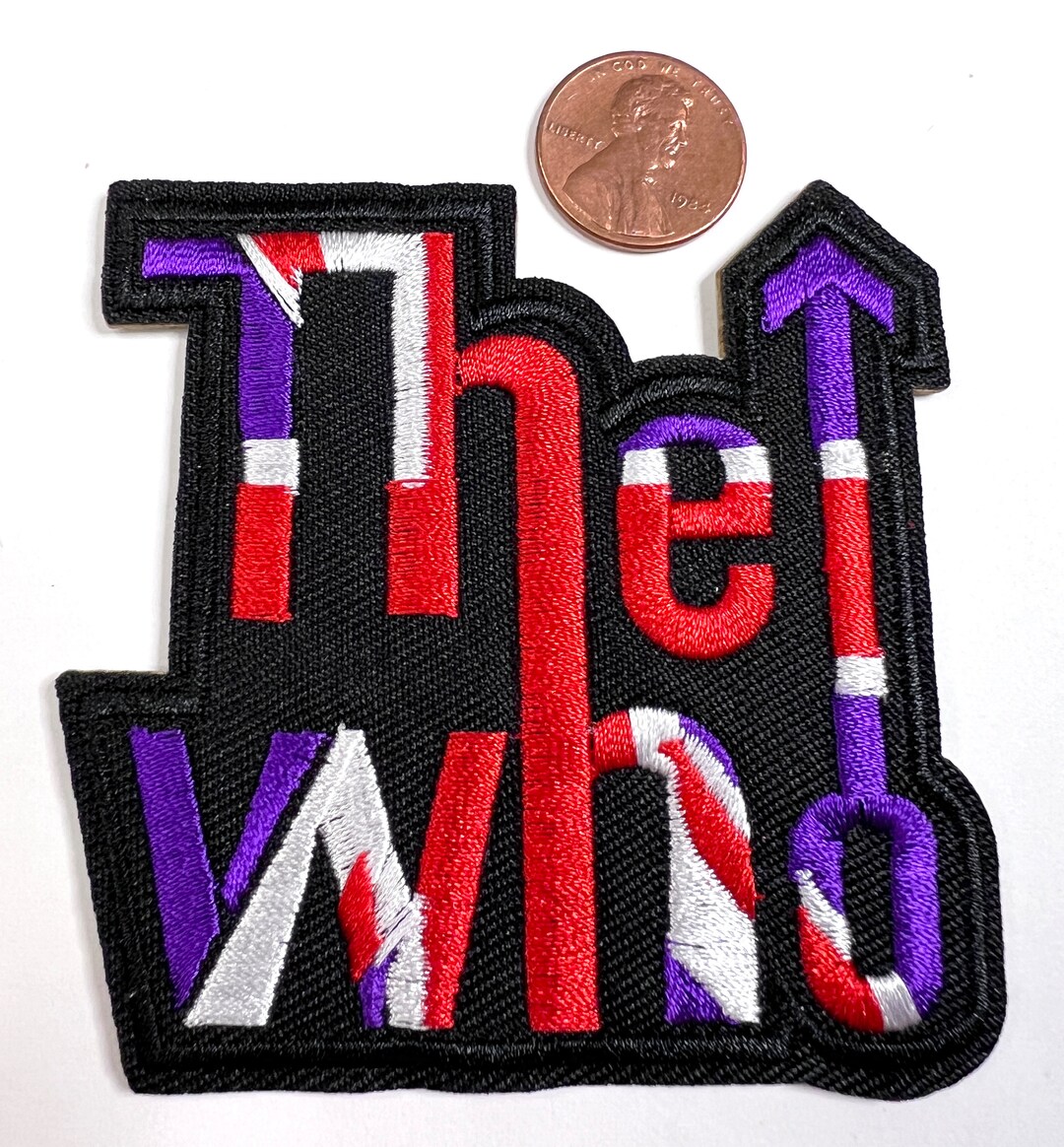 The Who Patch Heavy Metal Music Emblem Appliqué Band Music Embroidered ...