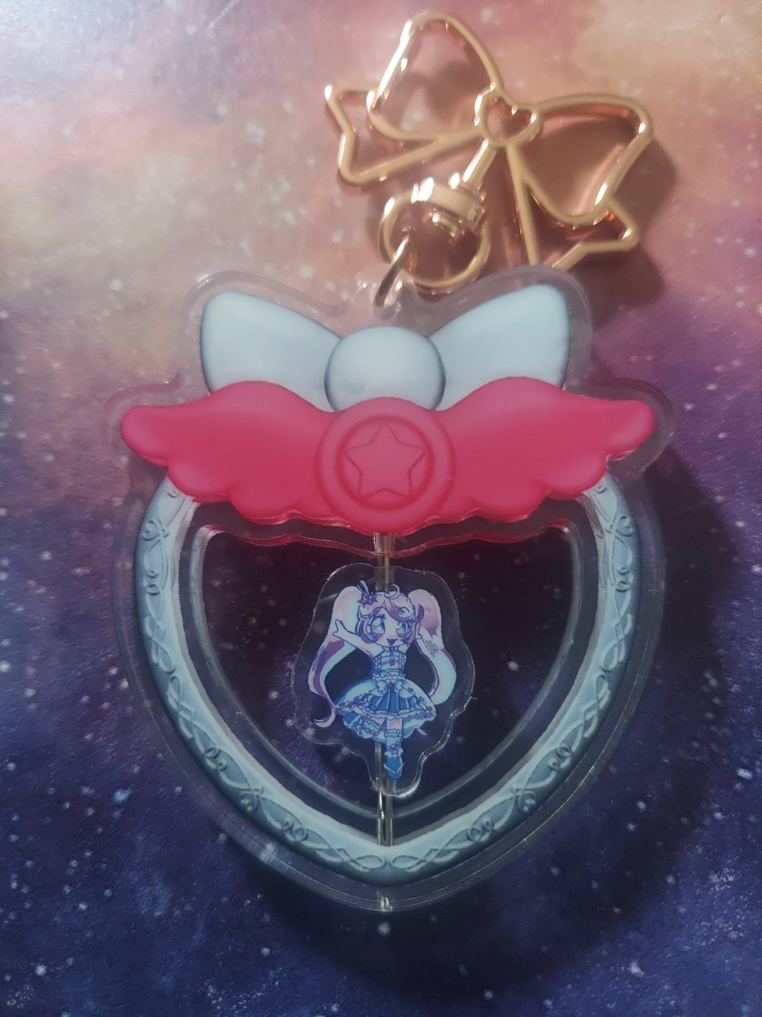 Lala Manaka Spinning Keychain! Pripara Merch! - Etsy