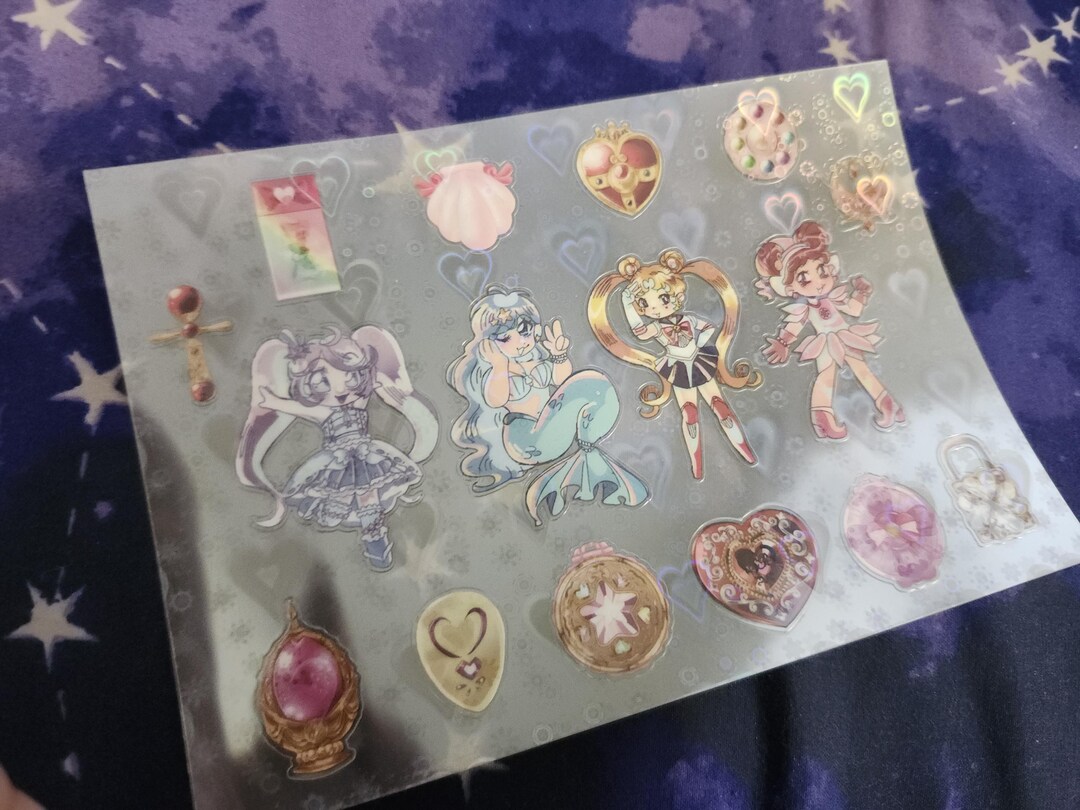 Magical Girl Stickers!! - Etsy