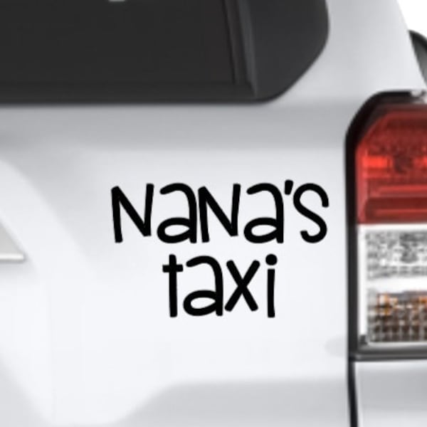 Uber Nana Bumper Sticker - Etsy