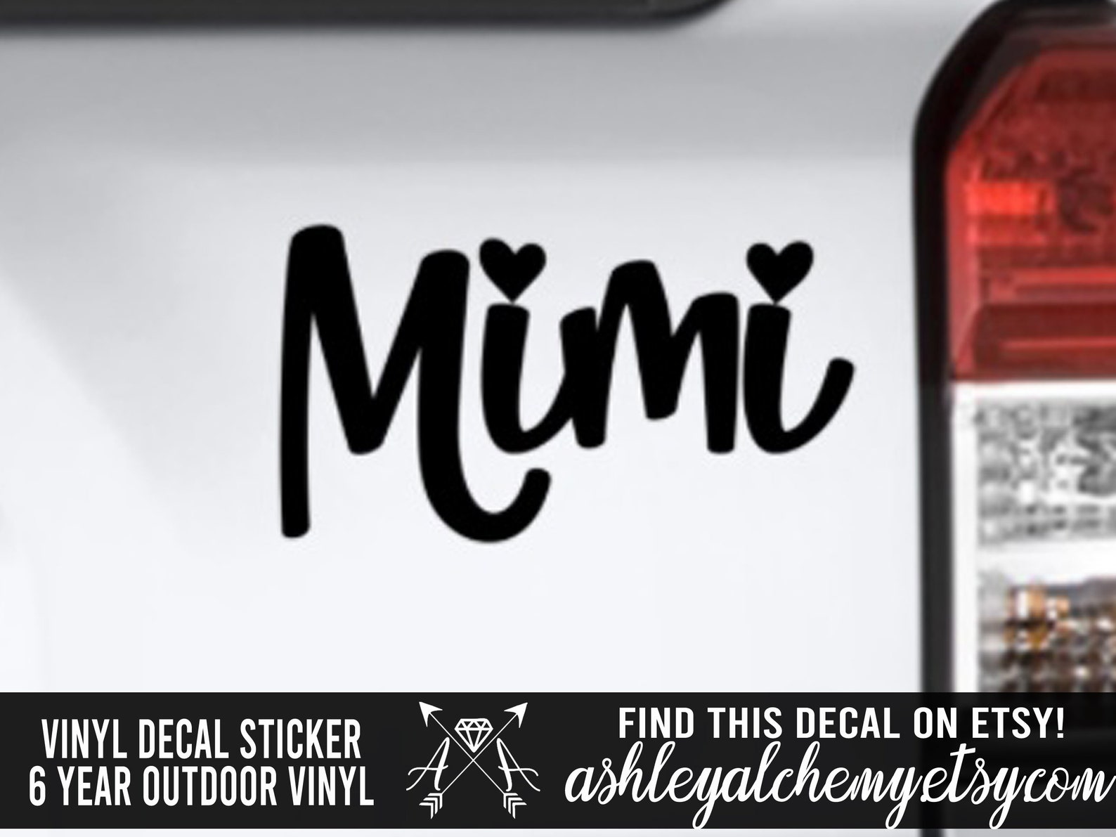 Mimi Vinyl Decal Bumper Sticker Grandmother Sticker - Etsy