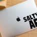 Salty AF Vinyl Decal Bumper Sticker Salty Beach Salty - Etsy