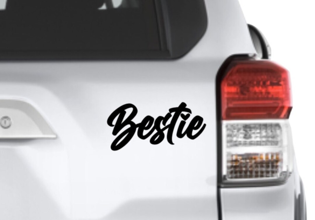 Bestie Vinyl Decal Sticker, Best Friend Gift, Besties Forever, Soul ...