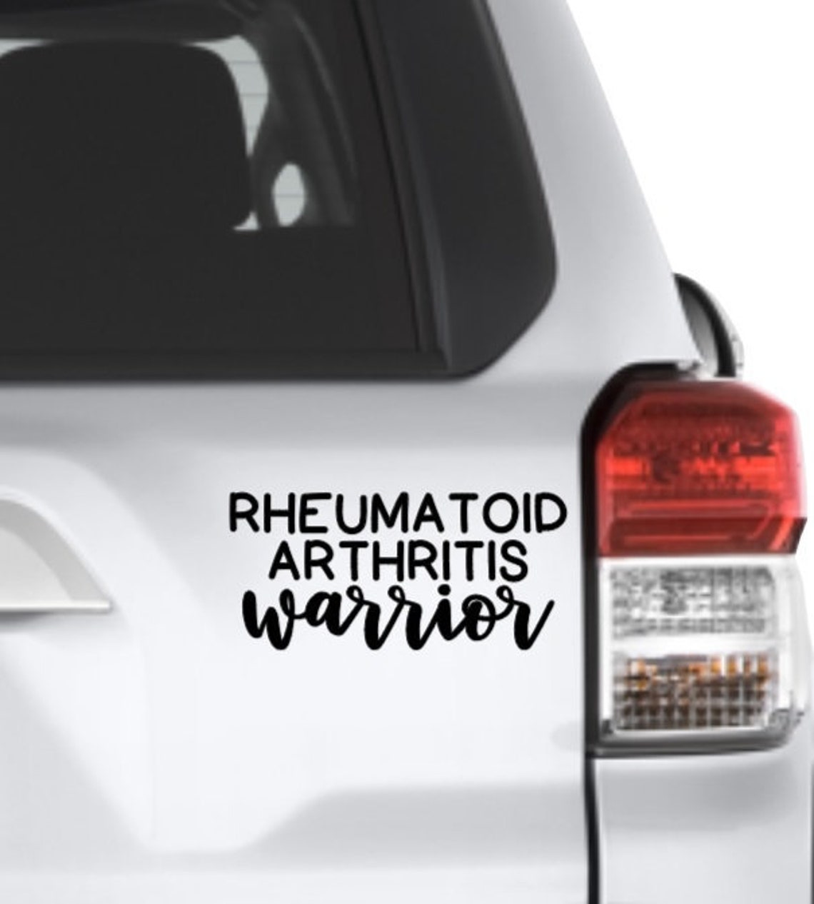 Rheumatoid Arthritis Warrior Vinyl Decal Bumper Sticker RA - Etsy