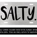 SALTY. Vinyl Decal Bumper Sticker Set of 2 Salty Beach - Etsy