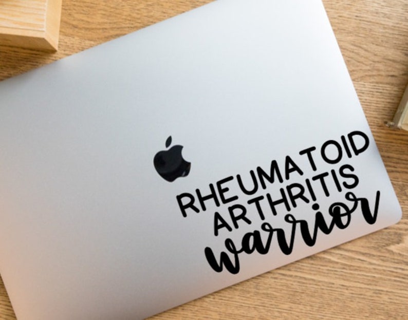 Rheumatoid Arthritis Warrior Vinyl Decal Bumper Sticker RA - Etsy