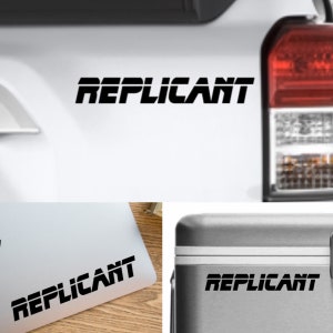 Blade Runner REPLICANT Set of 3 | Vinyl Decal Bumper Sticker | Blade ...