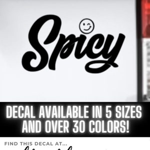 Spicy Vinyl Decal Bumper Sticker, Spicy Industry Worker, Hot Sexy Momma, Only Fans Sticker ...