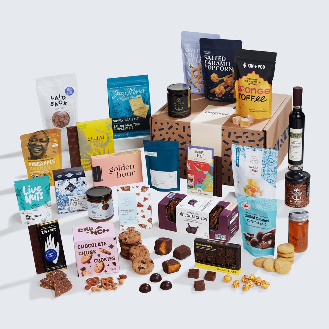 Luxury Sweet and Savoury Gift Box Locally Sourced Canadian Snacks ...
