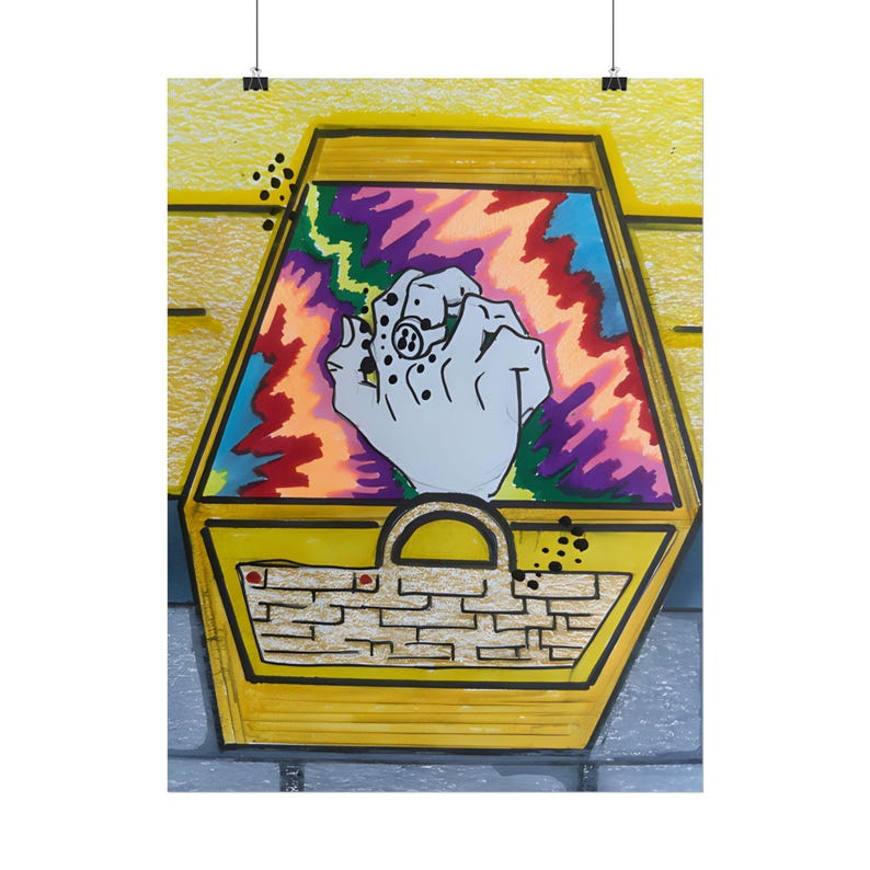 The Claw Original Art Work Printed Poster - Etsy
