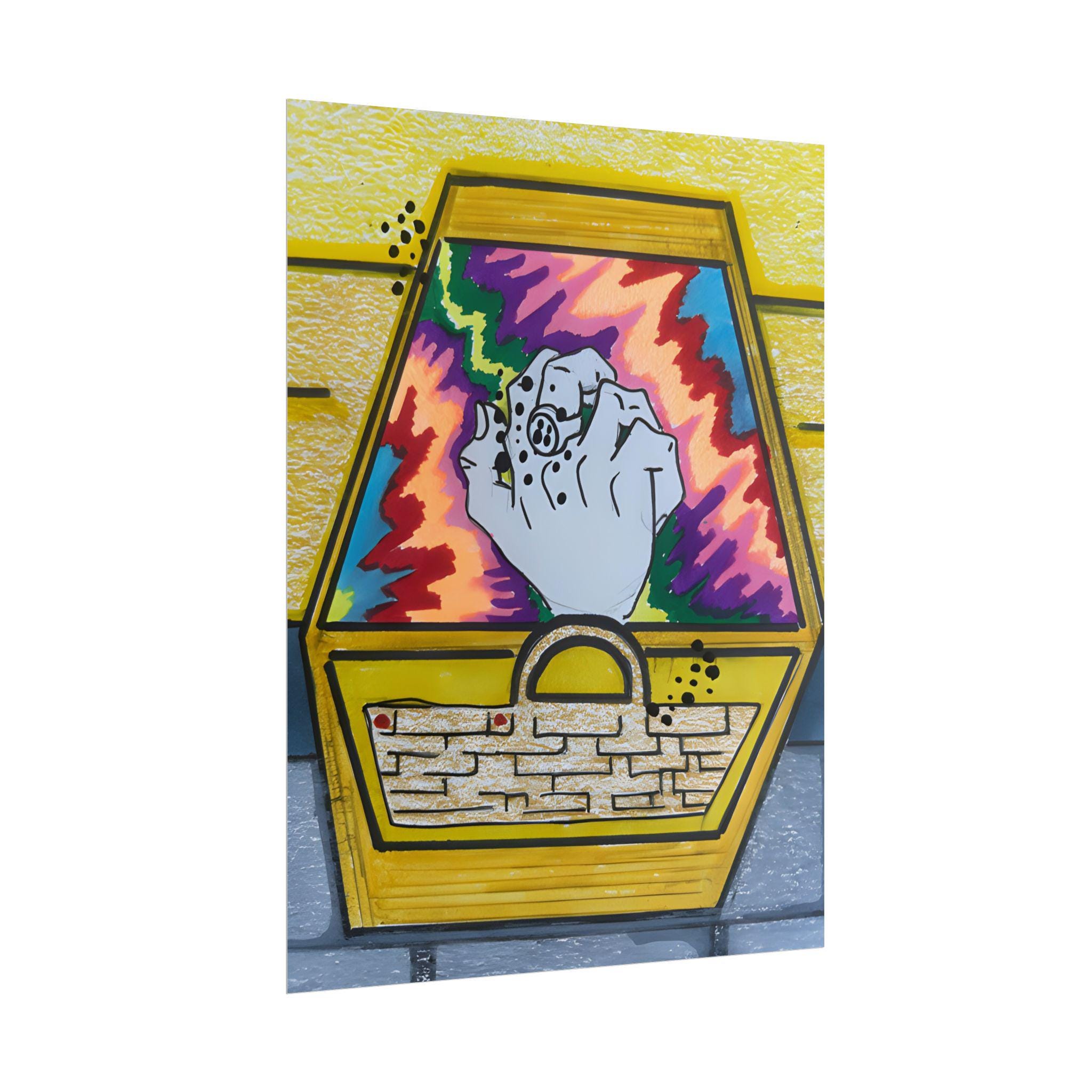 The Claw Original Art Work Printed Poster - Etsy